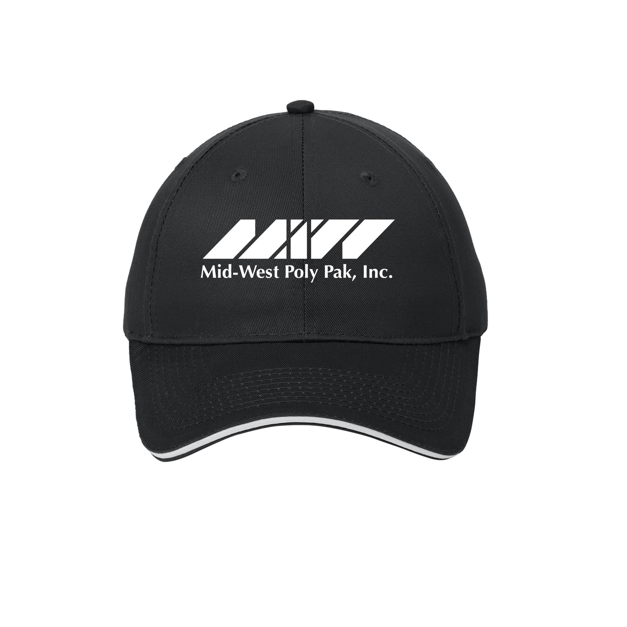 Midwest Polypak - Port & Company® Unstructured Sandwich Bill Cap ...