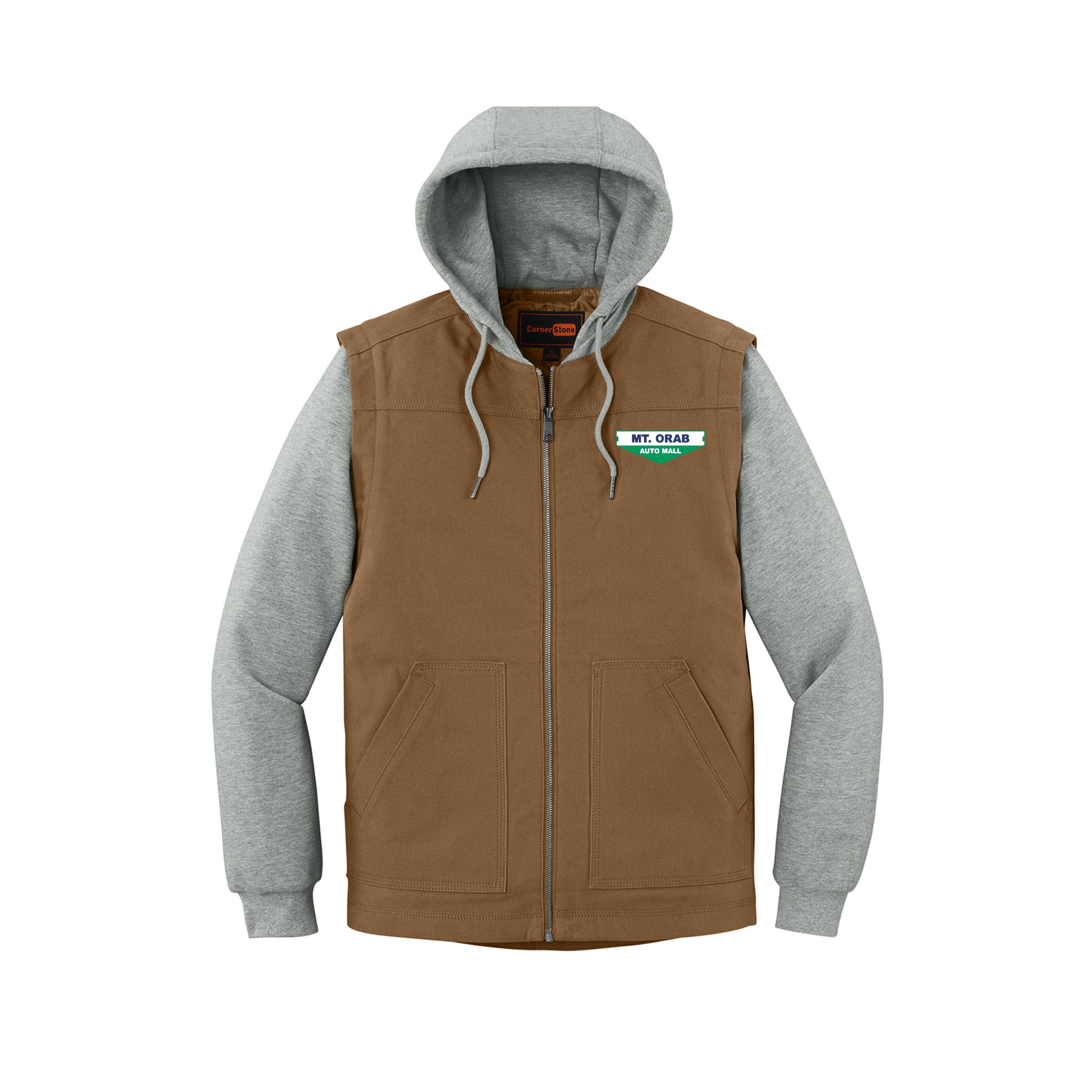 MT. Orab Auto Mall - CornerStone® Duck Fleece Full-Zip Hooded Jacket ...
