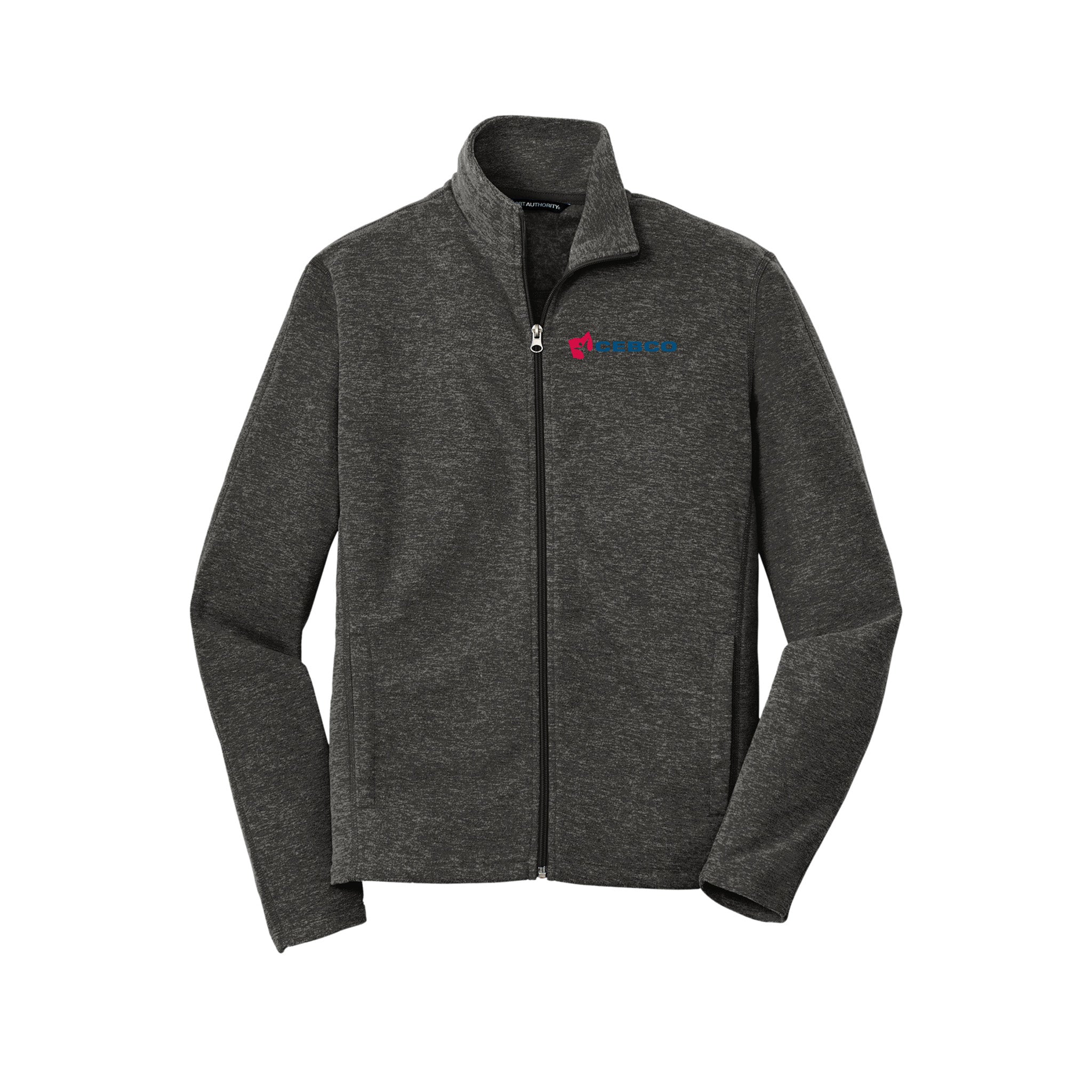 CEBCO - Port Authority® Heather Microfleece Full-Zip Jacket – Spirit ...