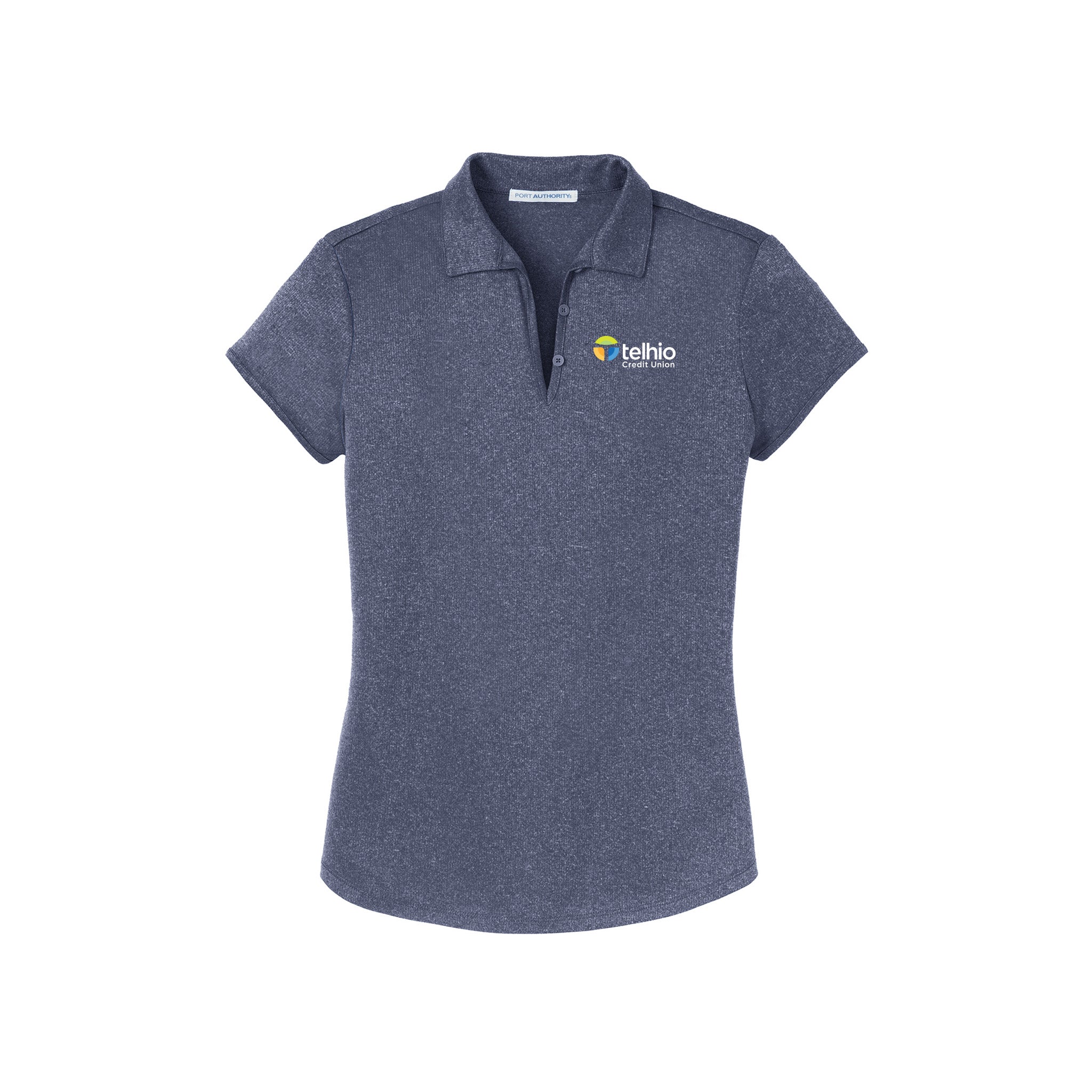 Telhio New Hire Shop - Port Authority® Ladies Trace Heather Polo ...
