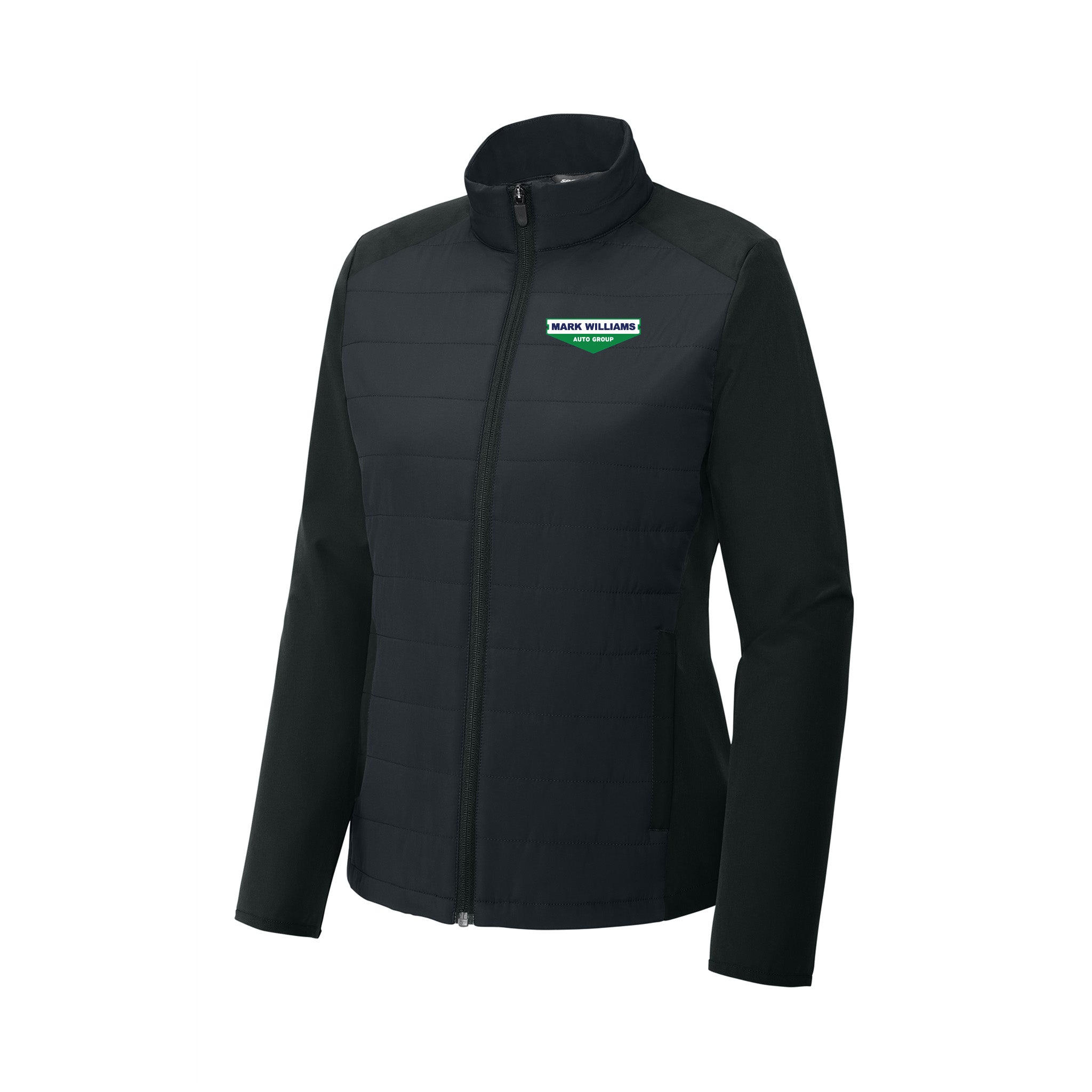 Mark Williams Auto Group - Sport-Tek® Women’s Teknical Hybrid Jacket ...