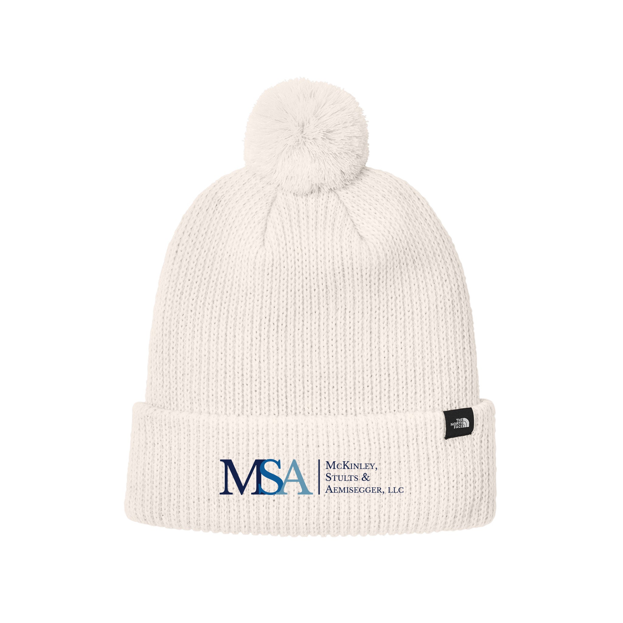 MSA Law Firm - The North Face® Pom Beanie – GetSpirit