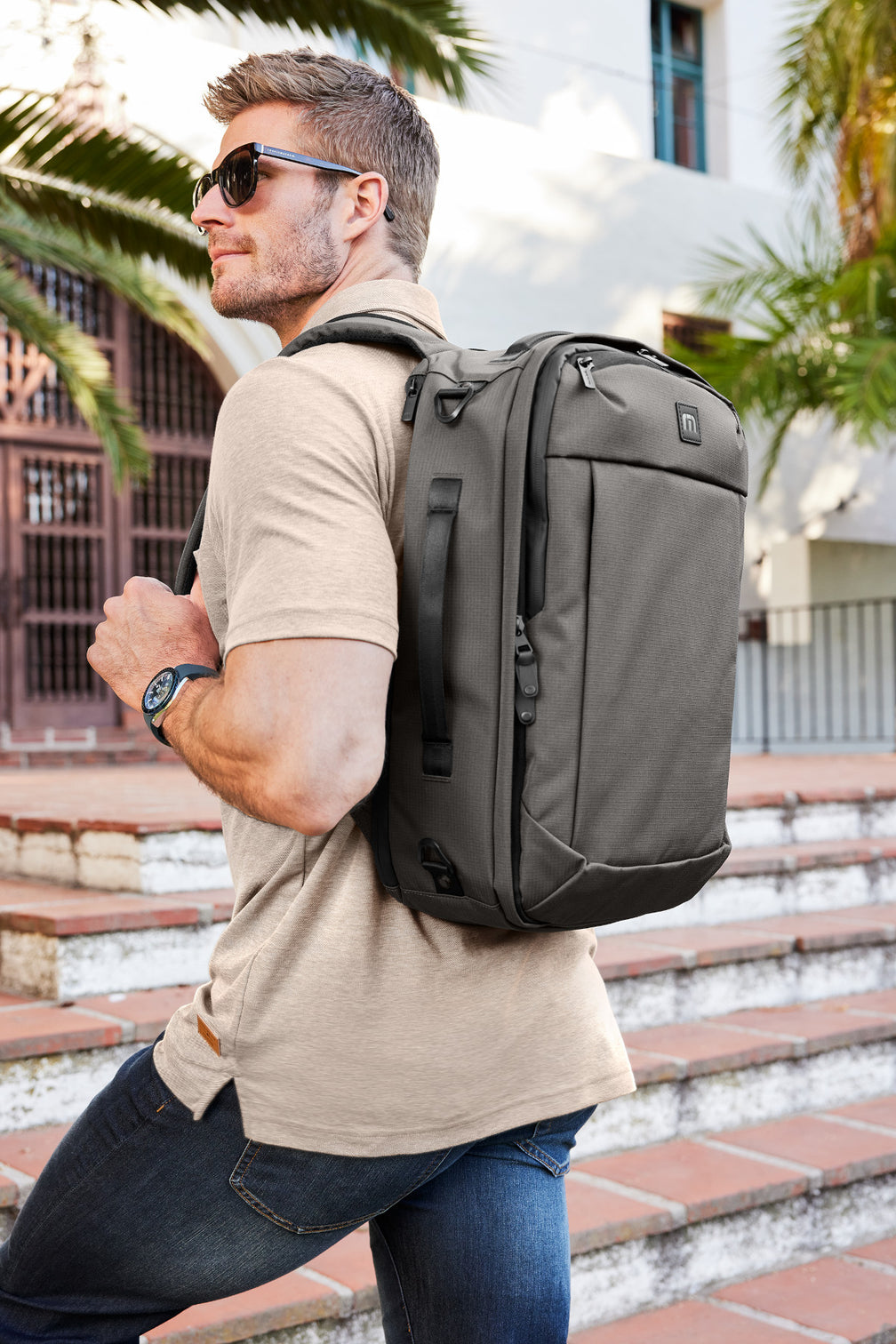 Cedar Ridge - TravisMathew Lateral Convertible Backpack – Spirit ...