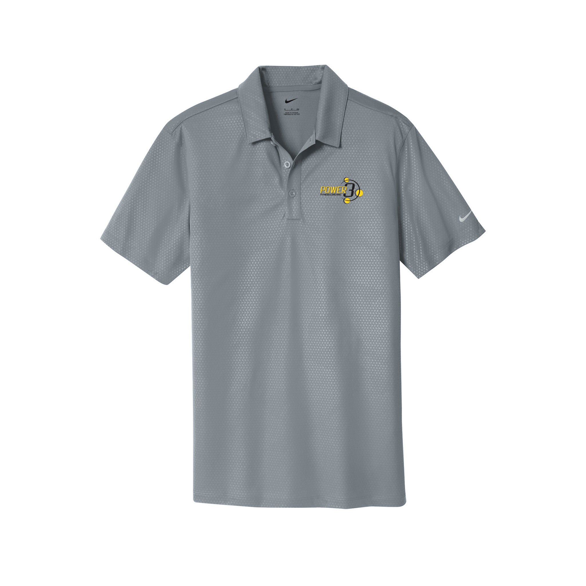 Power 3 - Nike Dri-FIT Embossed Tri-Blade Polo – Spirit Services Company