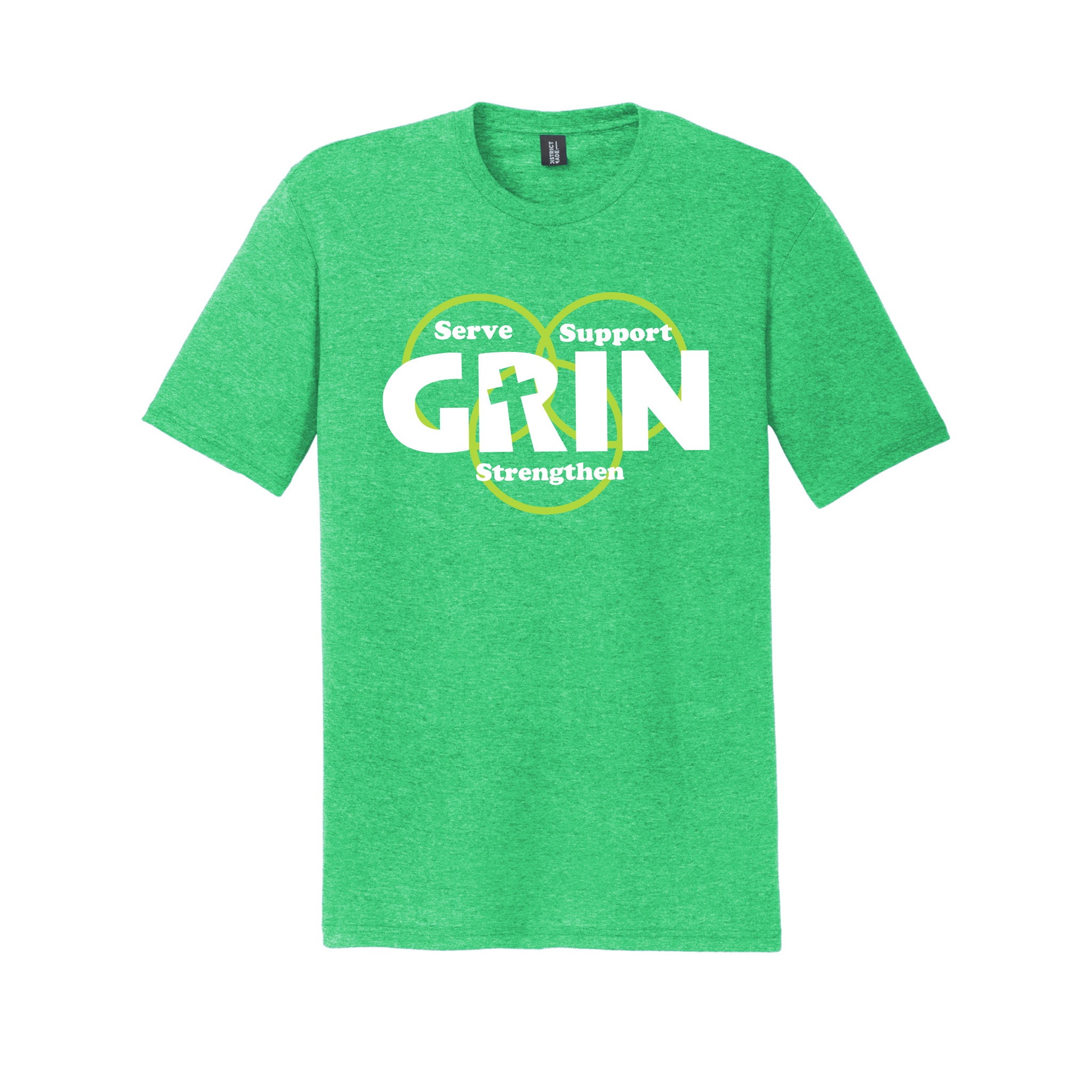 GRIN - District ® Perfect Tri ® Tee – Spirit Services Company
