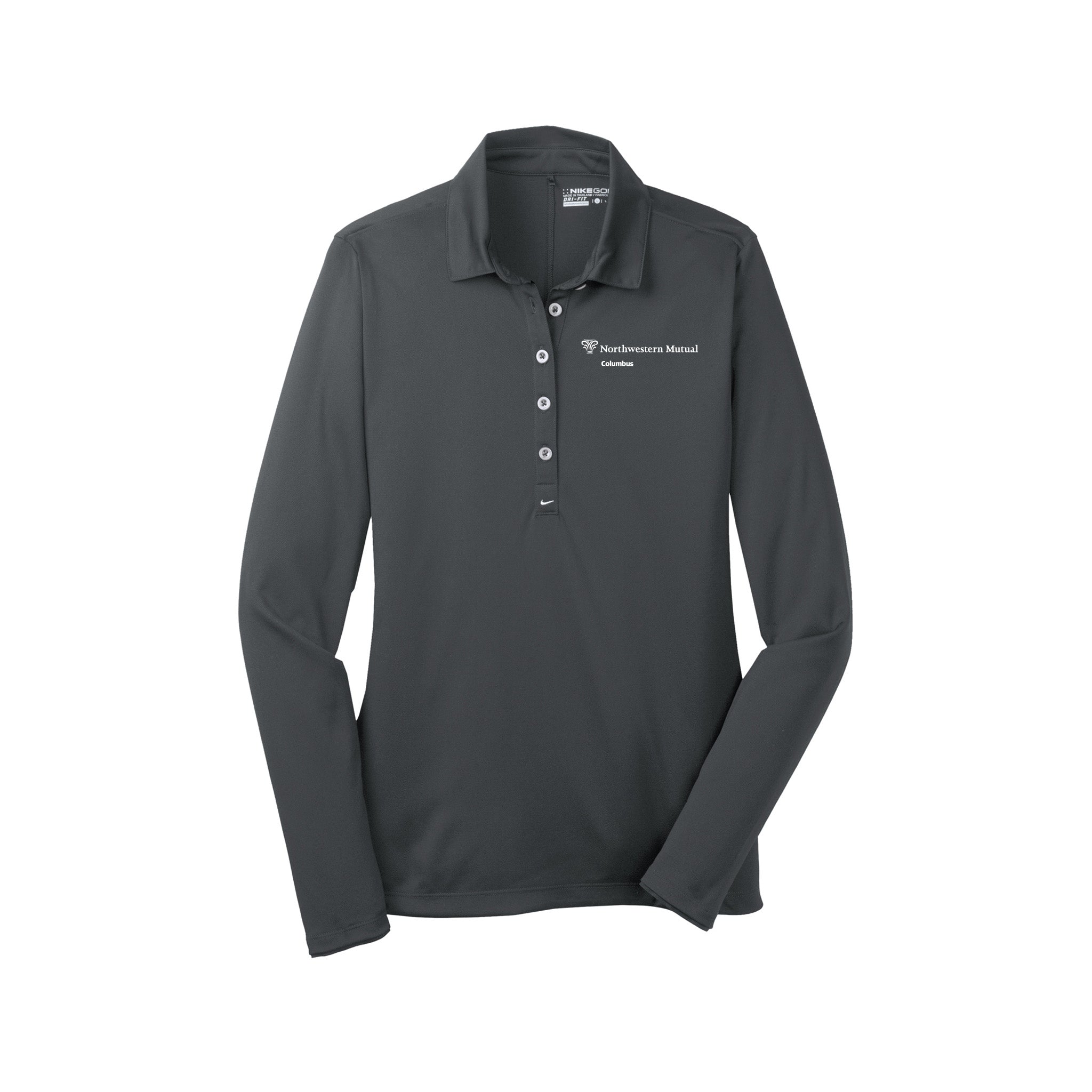 Northwestern Mutual - Nike Ladies Long Sleeve Dri-FIT Stretch Tech Pol ...