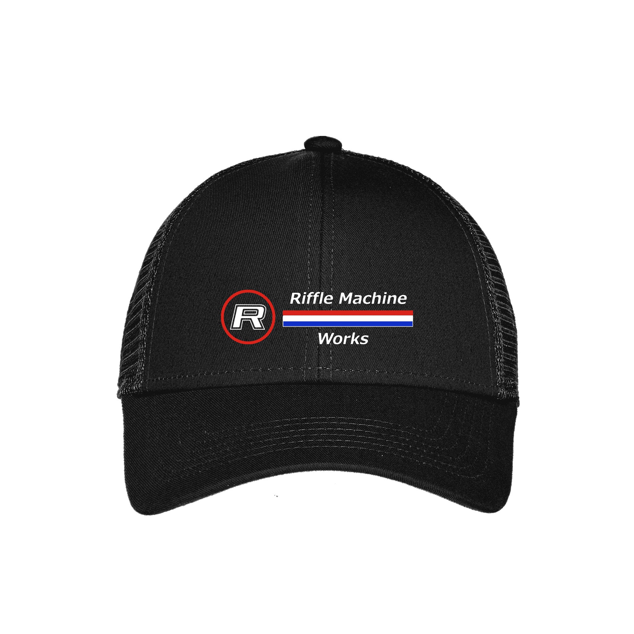 Riffle Machine Works - Port Authority® Adjustable Mesh Back Cap ...