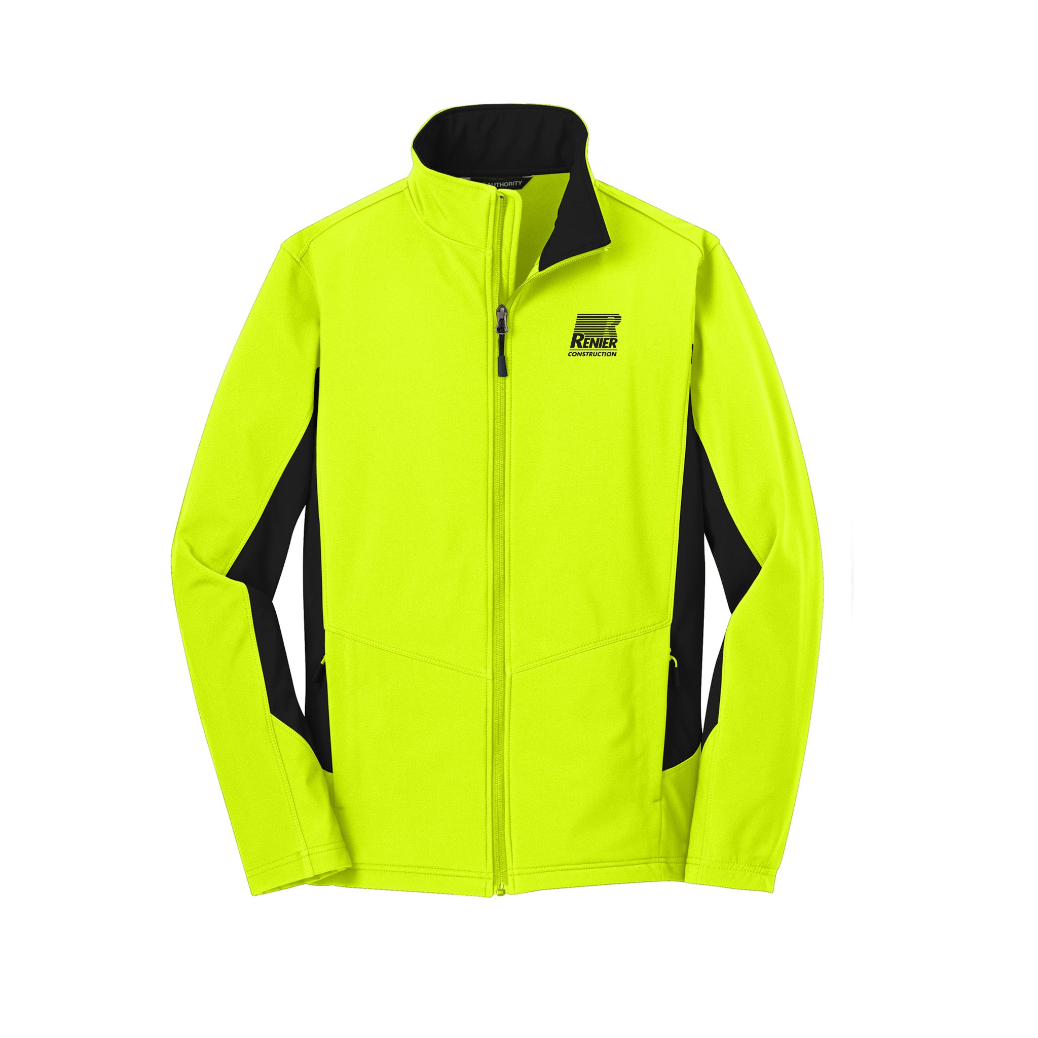 Renier Construction - Port Authority® Core Colorblock Soft Shell Jacke ...
